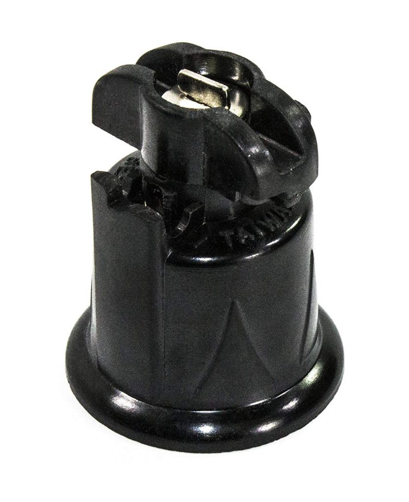 C9 Twist on Sockets - Black Bakelite